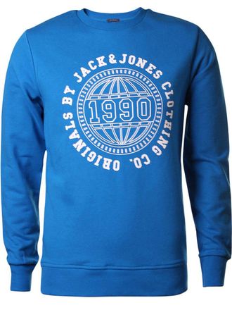 Jack & Jones Herren Regular Fit Sweatshirt jjorSTEVEN Sweat Mix Pack, Gr. X-Large, Blau (Imperial Blue Fit:REG Crew Neck)