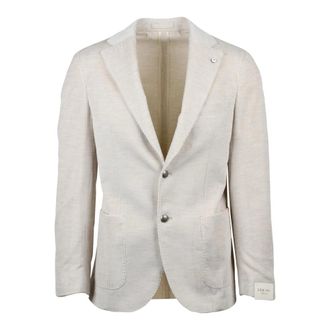L.B.M. 1911 Samtkreuzung - - Jackets - Herren - Wei&szlig; - XL