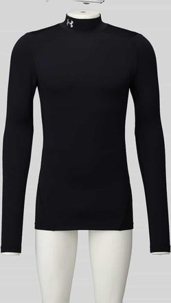 Under Armour Slim Fit Sport-Langarmshirt mit Logo-Stitching
