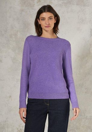 Cecil Strickpullover aus Baumwolle mit Stretchanteil