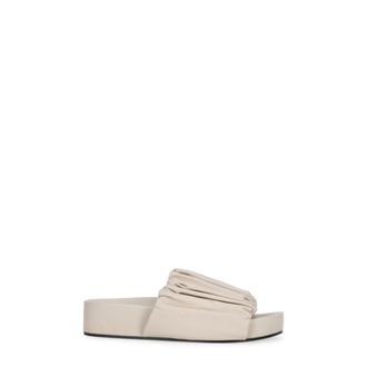 Jil Sander Iconic Leder Damen Sandalen - - Shoes - Damen - Rosa - 37 EU