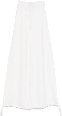 Max Mara Casual Hose - Wei&szlig;