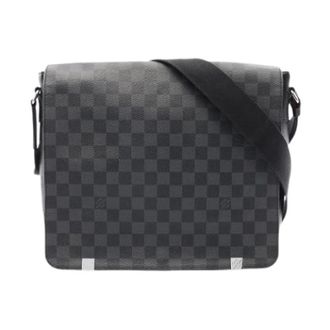 Louis Vuitton Sac &agrave; bandouli&egrave;re Pre-owned Damier Graphite - Homme - Pre-owned - Noir - Taille: ONE Size