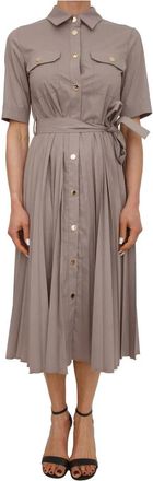 Fracomina Femme, Robes, Brun, Taille: 38 FR Denim Dress