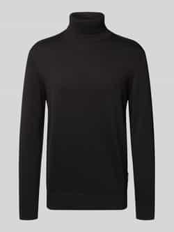 Tom Tailor Denim Regular Fit Rollkragenpullover aus reiner Baumwolle