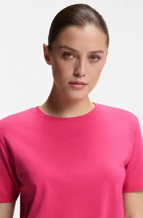 BOSS T-Shirt CI_T-Shirt mit BOSS Logo-Schriftzug & Label