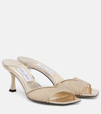 Jimmy Choo London Mules Skye 70 à ornements