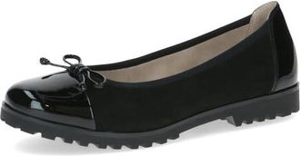 Caprice Femme Damen 9-22150-45 Ballerines, Suede Noire, 39 EU