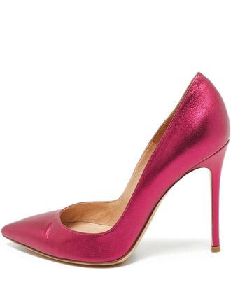 Gianvito Rossi Plexi Pumps - Rosa