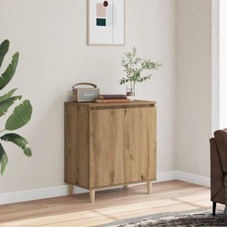 vidaXL Buffet ch&ecirc;ne artisanal 60x35x70 cm bois ding&eacute;nierie Vidaxl