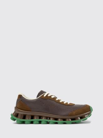 Camper Baskets Pelotissima en cuir et nubuck au design abstrait bicolore