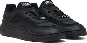 Diesel Low-Top Sneaker - S-OVAL SKATE LOW - Gr. 41 (EU) - in Schwarz - f&uuml;r Damen