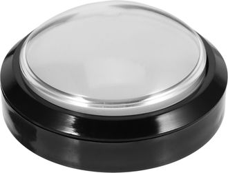 DOITOOL switch talking alarm clock mechanism talk button for blind talking button clock for blind gift clock for blind Responder with lights 100mm big button 