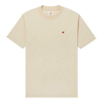 New Balance Homme MADE in USA Core T-Shirt en Marron, Jersey de coton, Taille XL