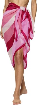 Triumph Beach MyWear Pareo 02, Swimwear Cover Up Damen, Mehrfarbig (Red - Light Combination), Einheitsgr&ouml;&szlig;e