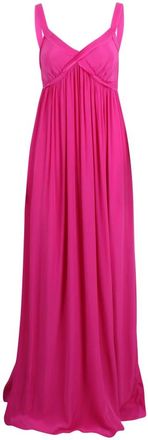 Essentiel Femme, Robes, Rose, Taille: 38 FR Robe Longue Babydoll Style Empire