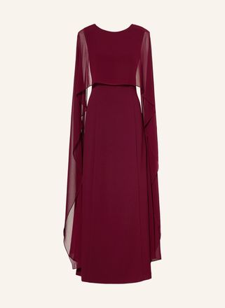 Apart Abendkleid Im Materialmix rot
