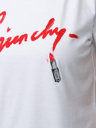 Givenchy Logo-Print Cotton T-Shirt - White