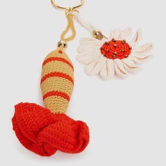Sandro Porte-cl&eacute;s crochet&eacute; main