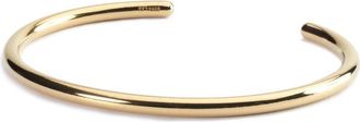 Trollbeads Damen-Armreif Gold Plated Bangle Vergoldet 23 cm - 15403gp