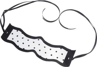 DOITOOL Maskerade Augenmaske Damen Netz-Design mit Band Leichte Cosplay Maske für Karneval Halloween und Bühnenauftritte Eleganter Vintage-Stil Bequeme Netzau