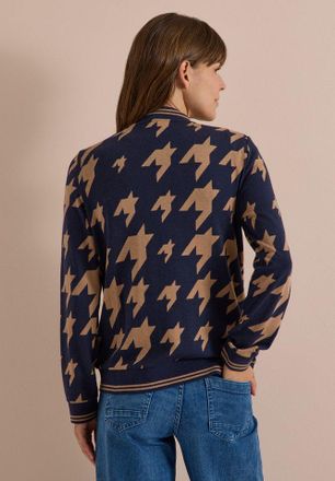 Cecil Cardigan im angenehmen Materialmix