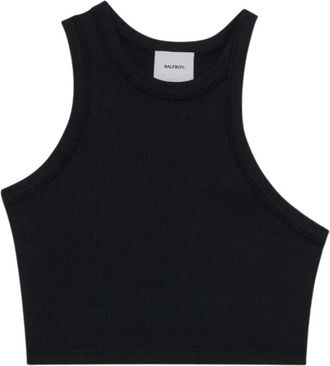 Halfboy Halfboy, Femme, Tops, Noir, Taille: 40 FR Crop Tank Top