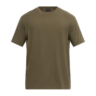 Emporio Armani Homme, Tops, Vert, Taille: XL T-shirt Monogram