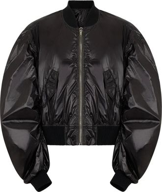 Rick Owens Homme, Vestes, Noir, Taille: S Temple Secchia Flight Jacket