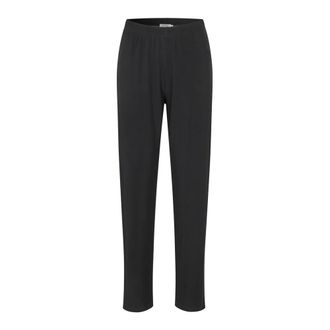 Masai Weiche und luxuri&ouml;se schwarze Basic-Hose - - Trousers - Damen - Schwarzk - S