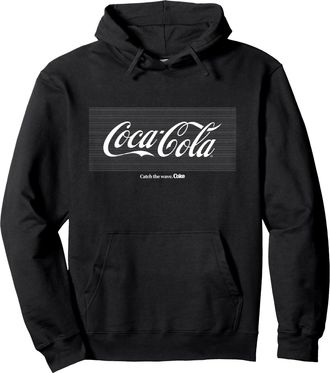 Coca Cola Ware Coca Cola Logo mit weißen Streifen Pullover Hoodie