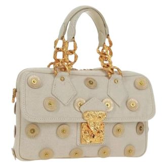 Louis Vuitton Pre-owned Canvas Handtasche - - Pre-owned - Damen - Wei&szlig; - ONE SIZE