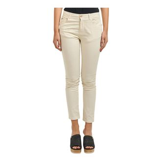 Yes-Zee YES Zee, Femme, Pantalons, Blanc, Taille: W29 Cropped Pantalons