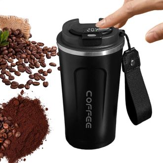 Generic Smart Thermal Becher - 510 Ml Isolierter Kaffee Becher Mit Temperatur, Kalte Getr&auml;nke Isolierter Becher | Intelligente Kalte Getr&auml;nkeflaschen Sportget