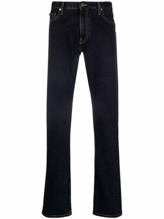 Off-white jean Diagonals slim - Bleu