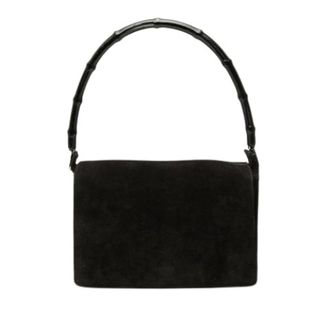 Gucci Sac bandouli&egrave;re Pre-owned avec poign&eacute;e sup&eacute;rieure en bambou - Femme - Pre-owned - Noir - Taille: ONE Size