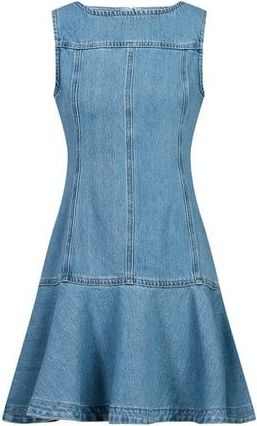Topshop Robe Tselara &eacute;vas&eacute;e en coton m&eacute;lang&eacute;