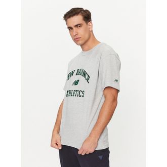 New Balance T-Shirt Athletics Varsity Graphic T-Shirt MT33551 Grau Regular Fit
