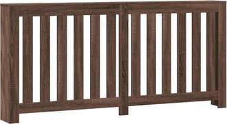 Generic Heizk&ouml;rperregal, Dekorative Horizontale Lamellen-W&auml;rmeabzugsabdeckung, Heizk&ouml;rperschutz aus Holzwerkstoff f&uuml;r Wohnzimmer und Schlafzimmer, Effiziente 