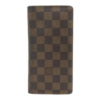 Louis Vuitton Portefeuille en plastique Pre-owned - Femme - Pre-owned - Brun - Taille: ONE Size
