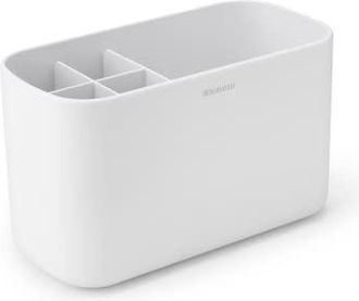 Brabantia Renew Collection Badezimmer-Caddy, Kunststoff, Weiß, Einheitsgröße