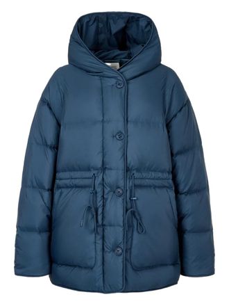 TOMBOY hooded drawstring jacket - Bleu