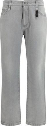 Ermanno Scervino Boyfriend Jeans - Femme - Jeans - Gris - Taille: 38 FR