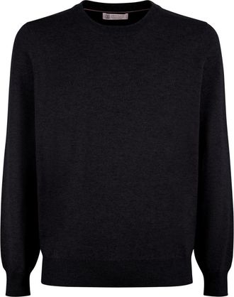 Brunello Cucinelli Herren, Strickwaren, Schwarzk, XLGröße