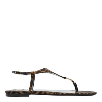 Saint Laurent Cassandre Sandalen - - Shoes - Damen - Mehrfarbig - 36 EU