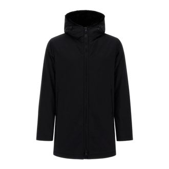 Herno Parka mit Pelzfutter und Kapuze - - Coats - Herren - Schwarzk - L