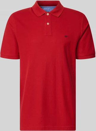 Fynch-Hatton Regular Fit Poloshirt mit Label-Stitching