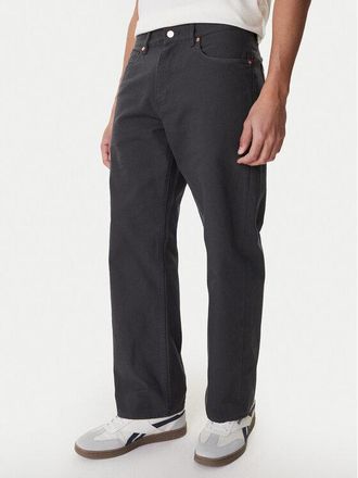 Rvca Stoffhose Dayshift 23A113502 Grau Relaxed Fit