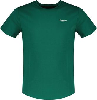 Pepe Jeans London Herren Original Basic 3n T-Shirt, Popgr&uuml;n, XXL