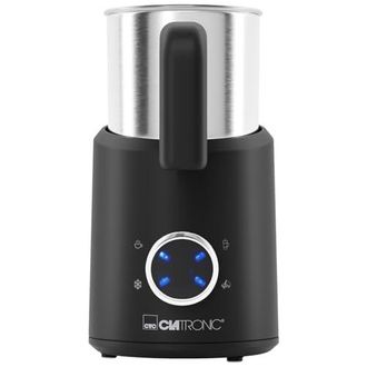 Clatronic Mousseur &agrave; lait &eacute;lectrique, avec fonction chauffage, mousse chaude et froide, mousse dense et cr&eacute;meuse, Mousseur &agrave; lait &eacute;lectrique, 740ml, Mousseur &agrave; 